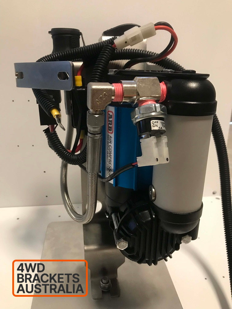 ARB Under Bonnet Air Compressor Mount - Complete Kit – 4WD Brackets ...